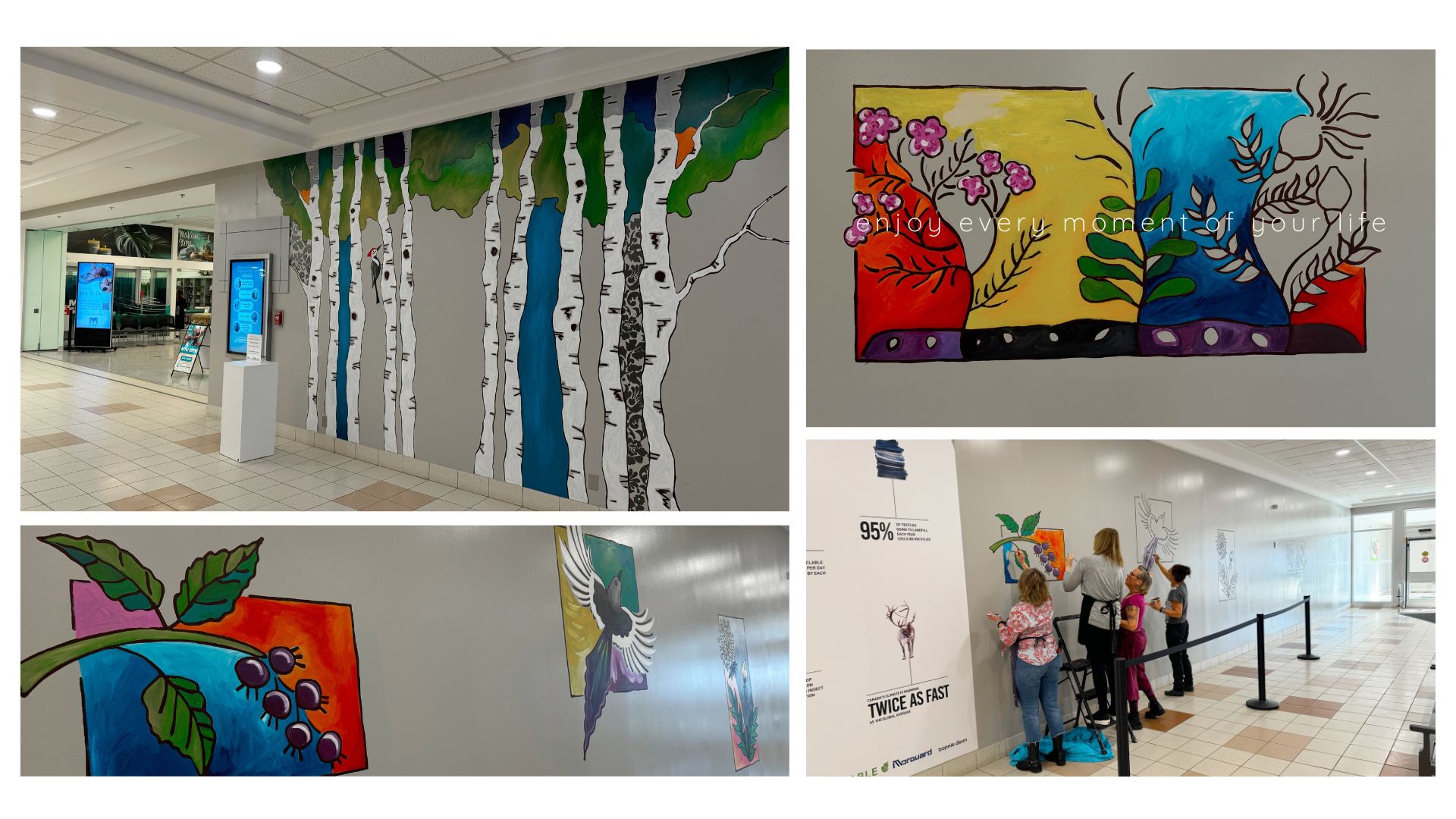 Bonnie Doon Welcomes New Community Mural - MaKami College